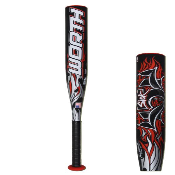 Worth Sick 454 Greg Connell Balanced USSSA Slow Pitch Softball Bat ...