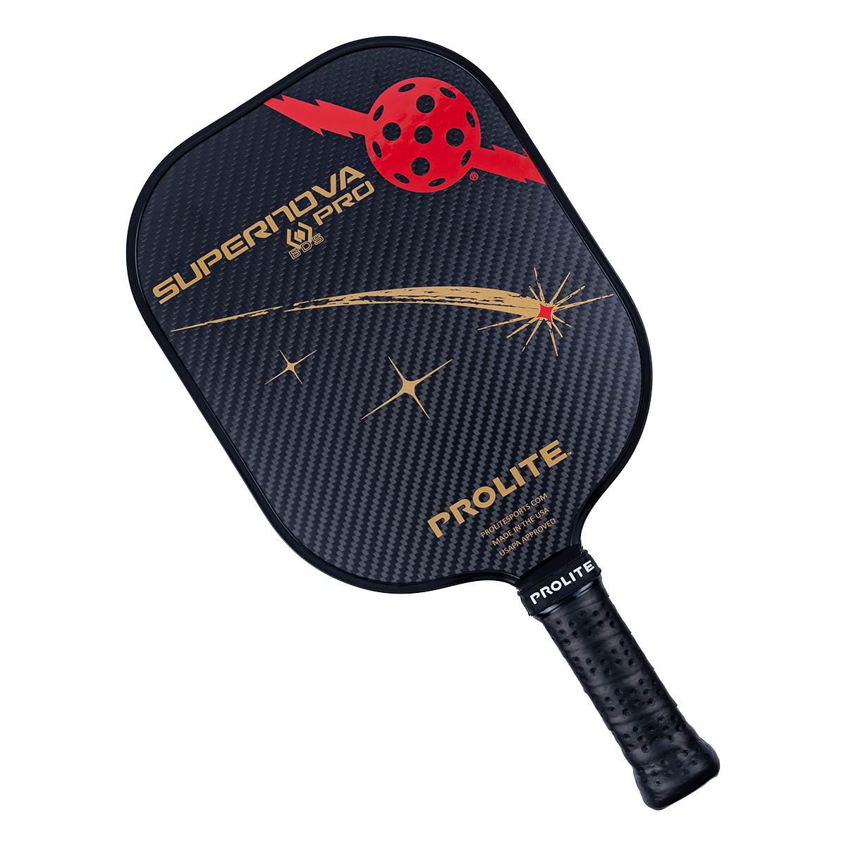 PROLITE Supernova Pro BDS Carbon Fiber Pickleball Paddle | JustPaddles.com