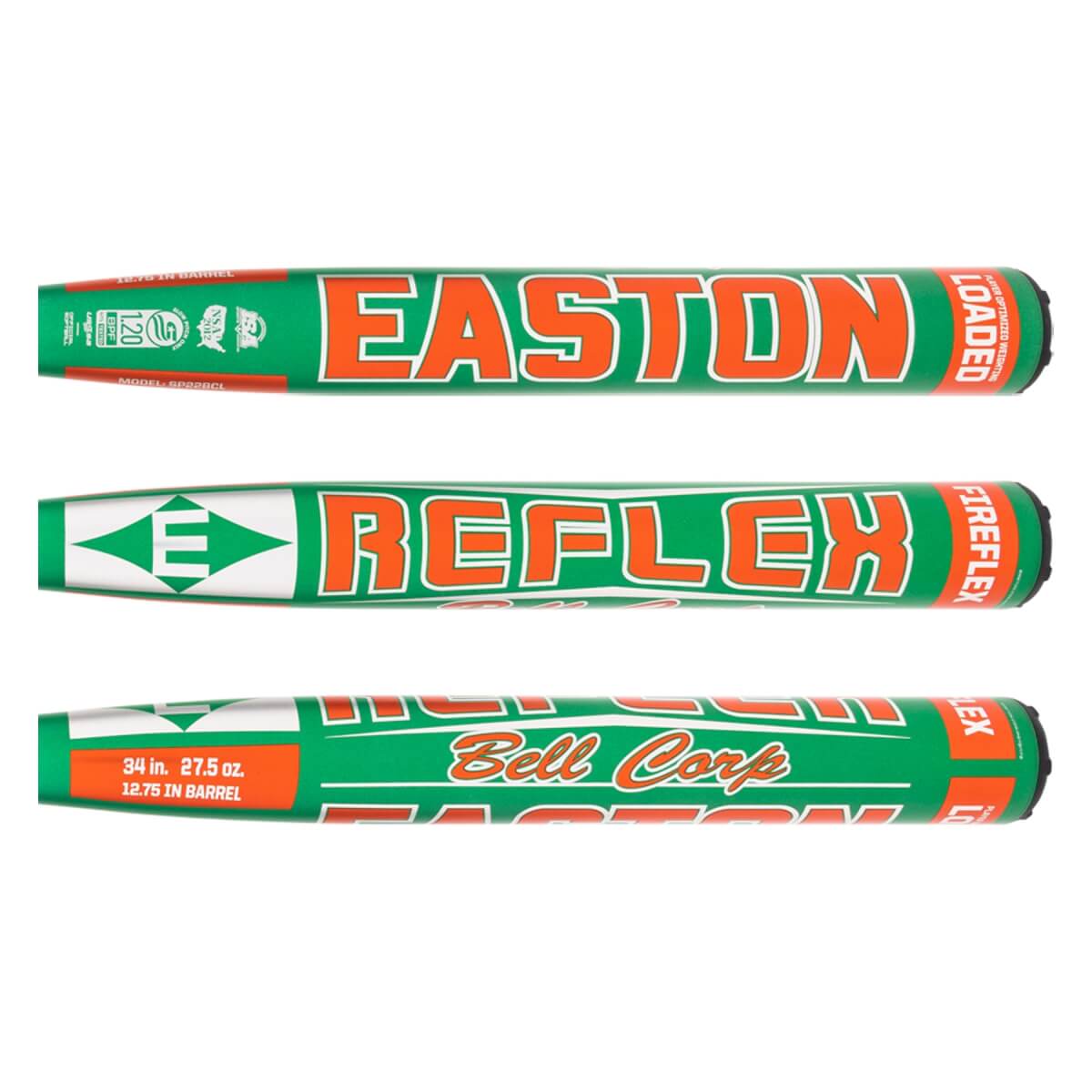 Easton Reflex 12.75" Loaded USSSA Slow Pitch Softball Bat (SP22BCL ...
