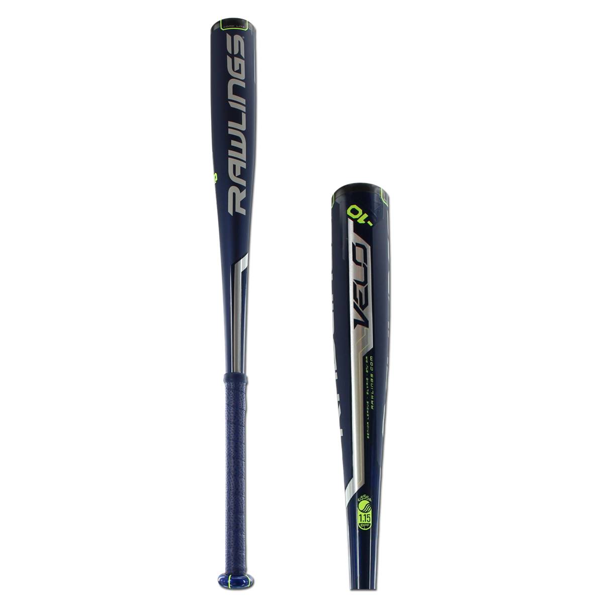 Rawlings VELO -10 2 5/8" Youth Big Barrel Baseball Bat SLVR10 ...