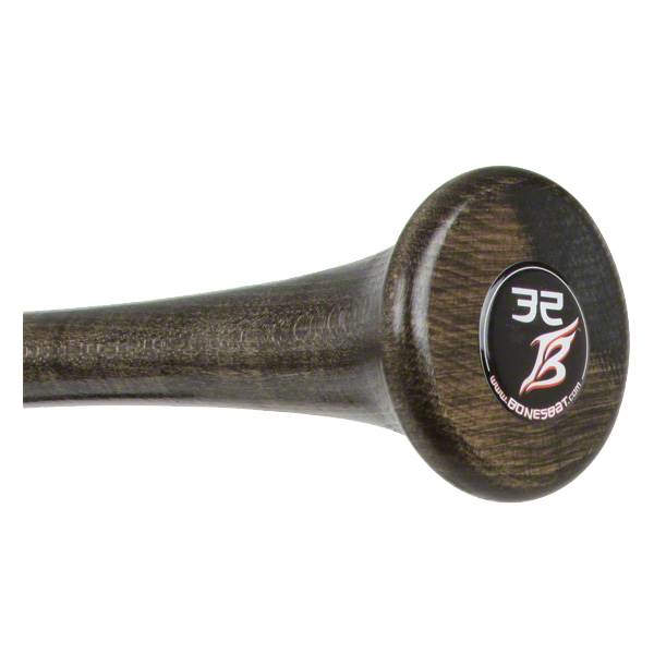 Bones Bat Maple Wood Baseball Bat: BM73 Adult Gray/Black | JustBats.com