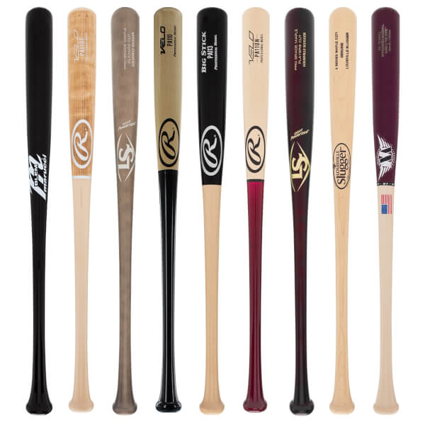 Pick Your Pack - Adult Wood 2-Pack - Gold | JustBats.com | JustBats.com