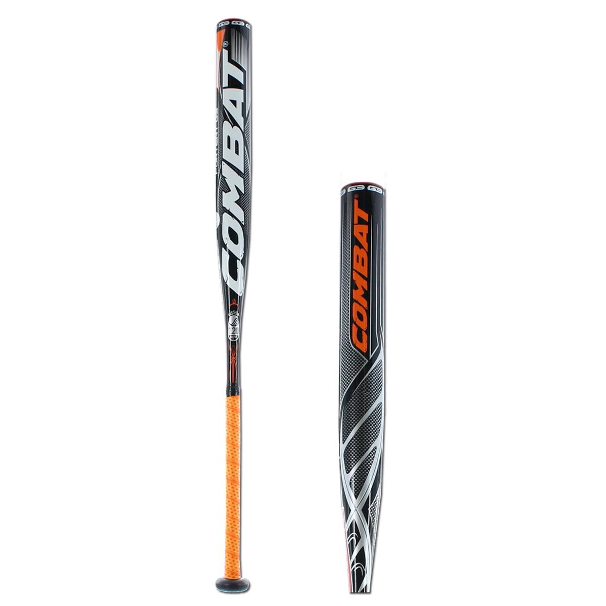 COMBAT Portent G3 USSSA Slow Pitch Softball Bat w/ Lizard Skin Grip ...