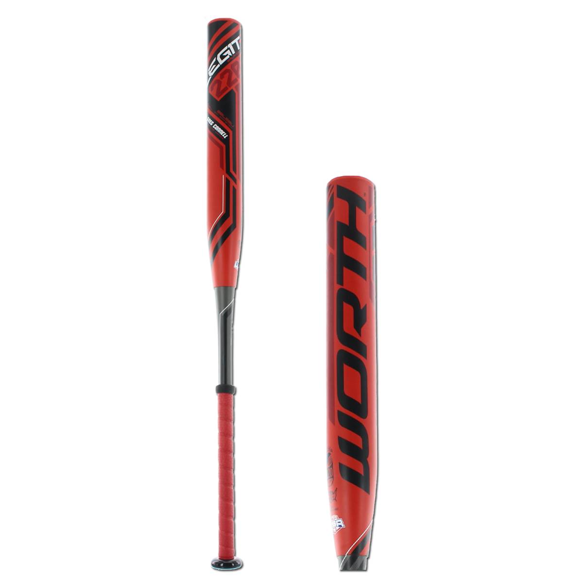 Worth Legit 220 Greg Connell Balanced USSSA Slow Pitch Softball Bat ...