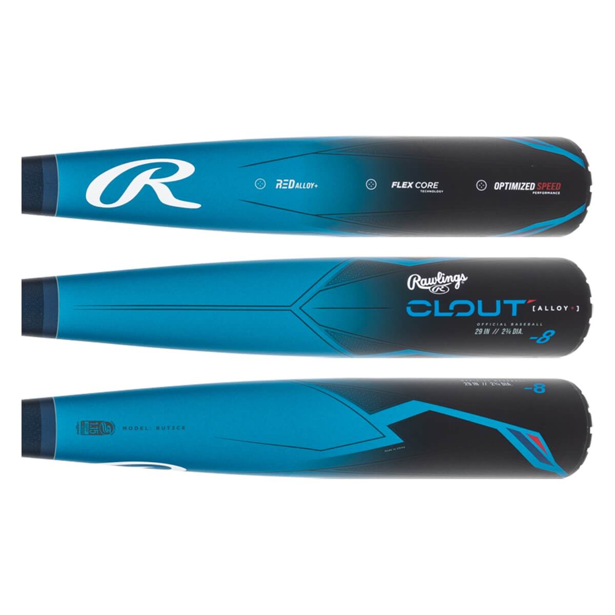 2023 Rawlings Clout -8 USSSA Baseball Bat (RUT3C8) | JustBats.com