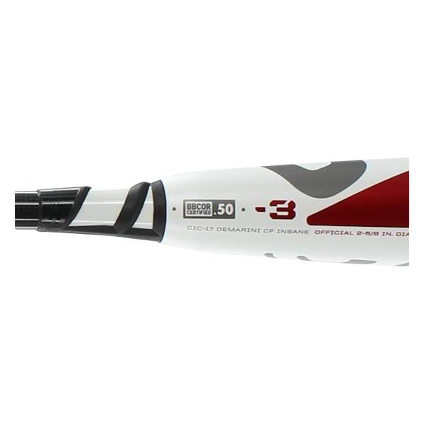 DeMarini CF Insane End Load -3 2 5/8 BBCOR Baseball Bat WTDXCIC ...