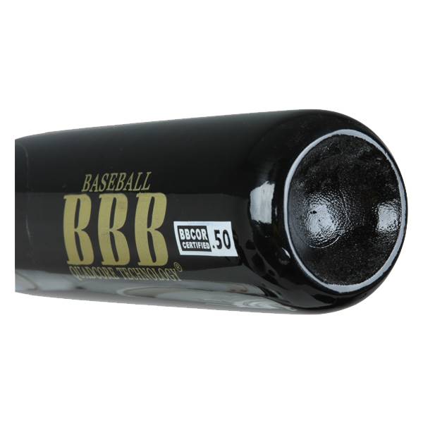 BamBooBat Bamboo Wood Baseball Bat HBBB100D Black Adult | JustBats.com