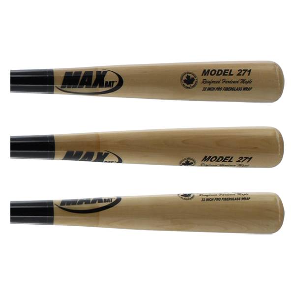 MaxBat Pro Maple Composite Wood Baseball Bat Model 271 | JustBats.com