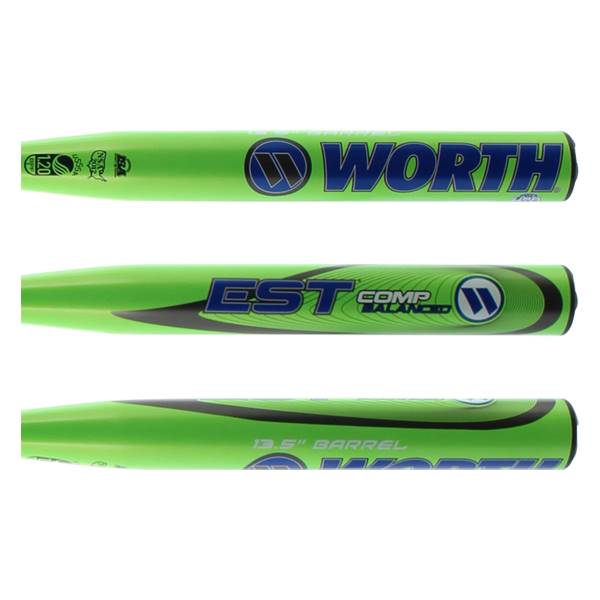 Worth EST Comp Balanced USSSA Slow Pitch Softball Bat WCESBU | JustBats.com