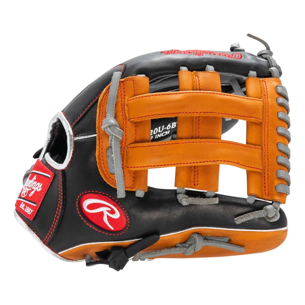 Rawlings R9 ContoUR Fit 12" Youth Baseball Glove (R9120U-6BT ...