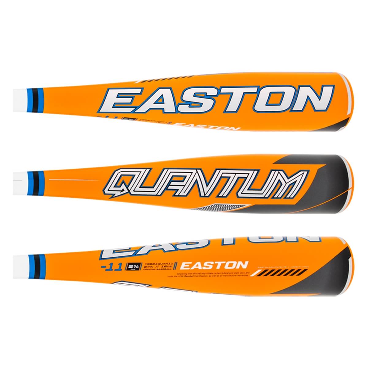 Easton Quantum -11 2 5/8" USA Baseball Bat (YBB21QUAN11) | JustBats.com