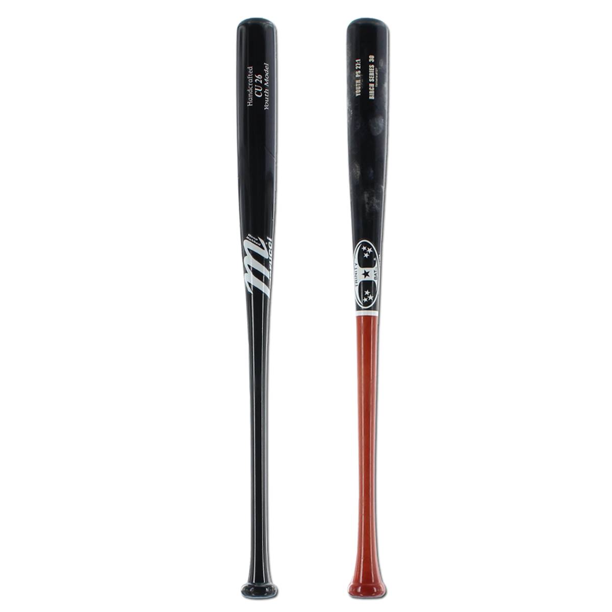 Practice Bat Pack: 31 Inch Marucci CU26 Youth Baseball Bat and Trinity ...