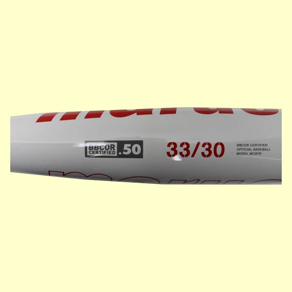 Marucci Team -3 2 5/8" BBCOR Baseball Bat MCBT Red | JustBats.com