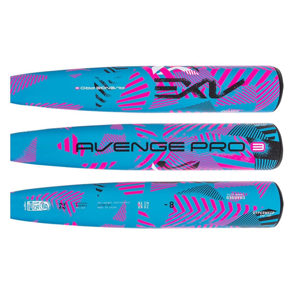 2024 Axe Avenge Pro 3 Flared -8 USSSA Baseball Bat (L173M-FLR ...