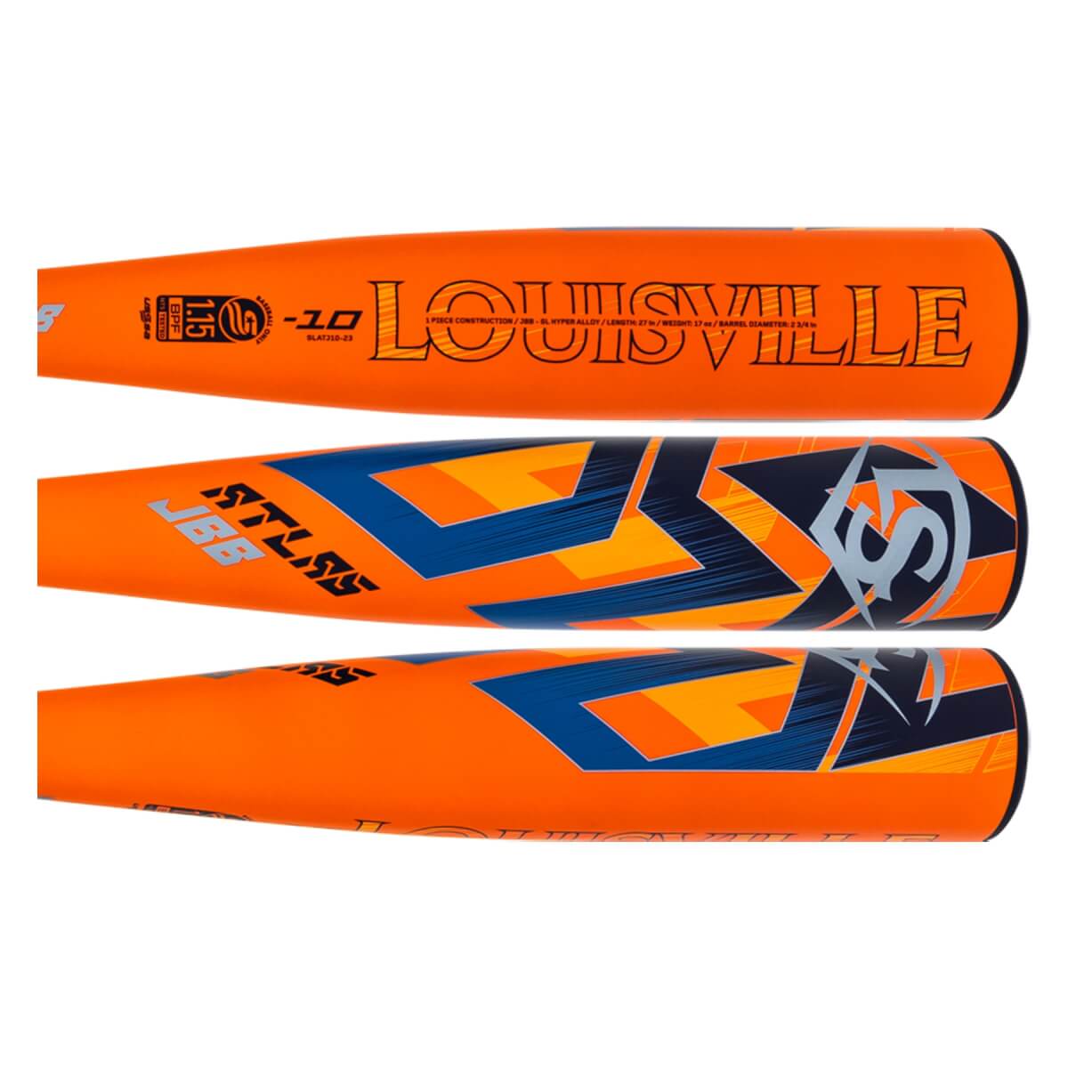Louisville Slugger Atlas -10 USSSA Junior Big Barrel Baseball Bat ...