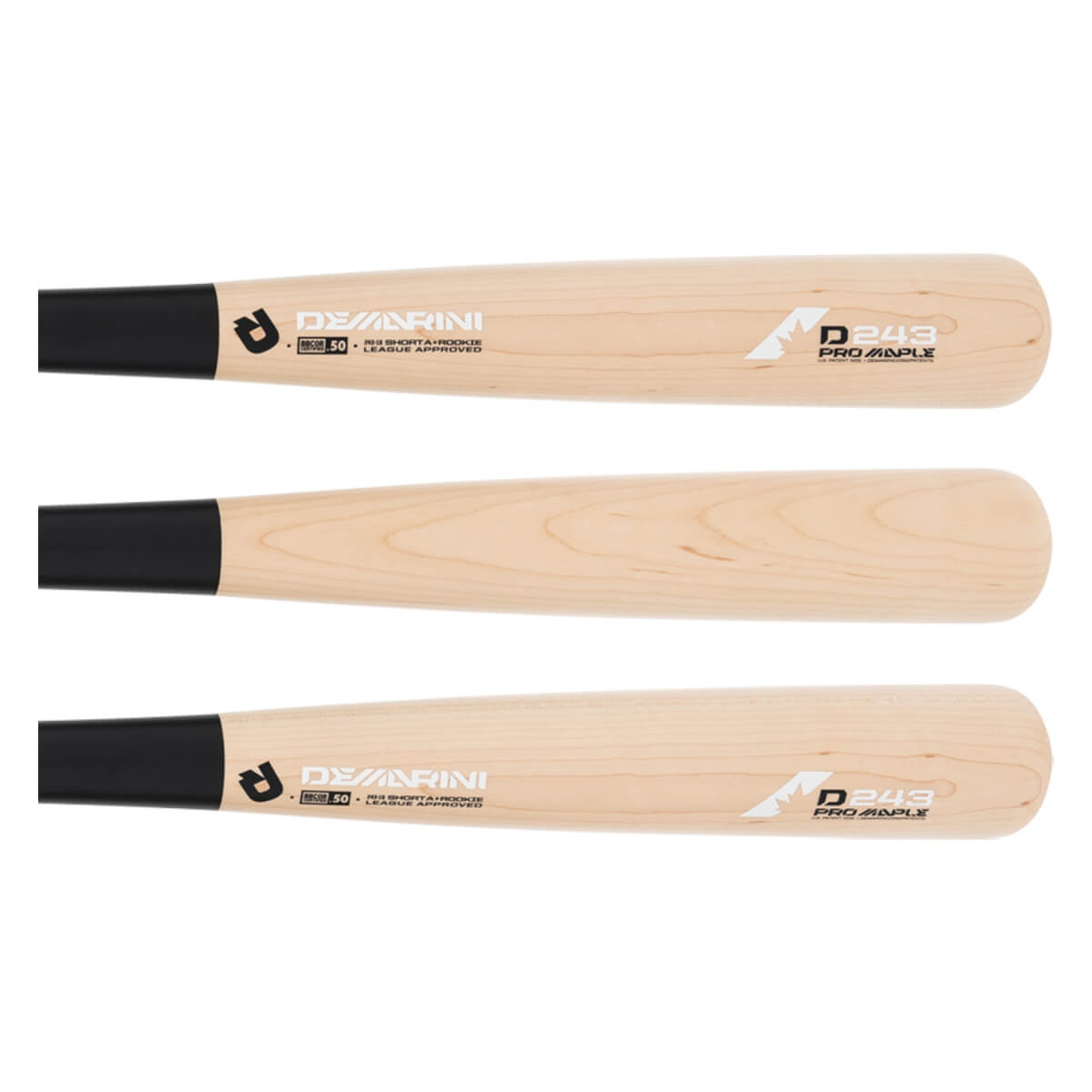 DeMarini DX243 Pro Maple Composite Wood BBCOR Baseball Bat (WTDX243BN18 ...