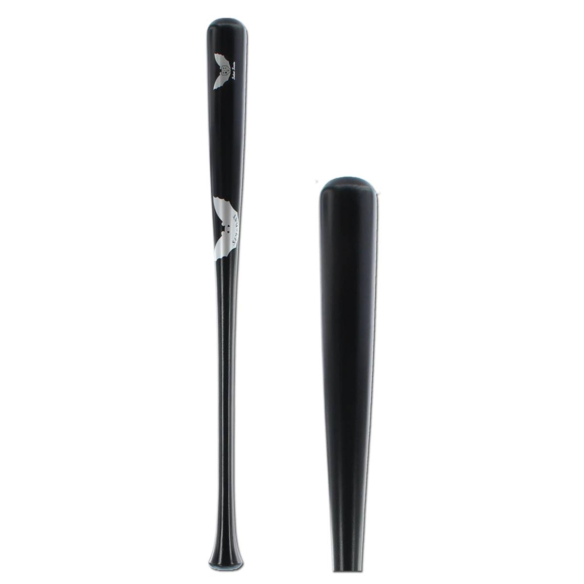 Sam Bat -3 2 1/2" Maple Wood Baseball Bat RB8 Black | JustBats.com