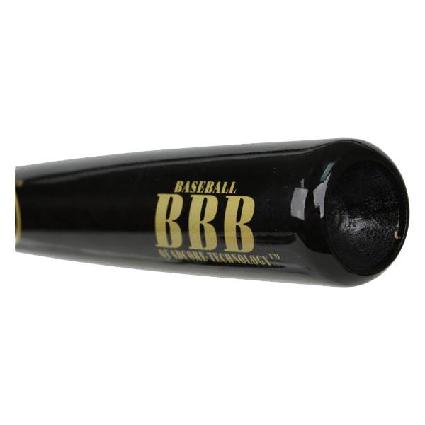 BamBooBat Bamboo Wood Youth Big Barrel Baseball Bat: HNBB110R Black ...