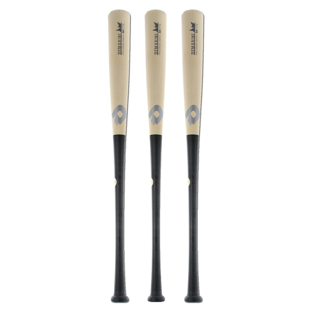 Bat Pack DeMarini Pro Maple 271 Wood Baseball Bat: DX271MNB Adult 3 ...