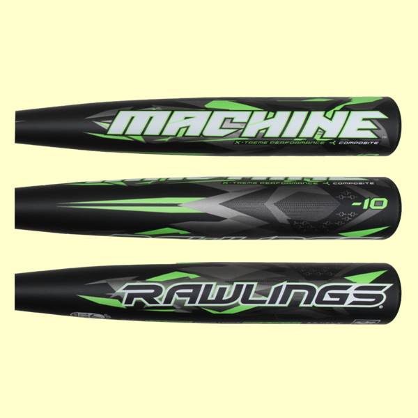 Rawlings Machine -10 2 5/8" Youth Big Barrel Baseball Bat SLMACH ...