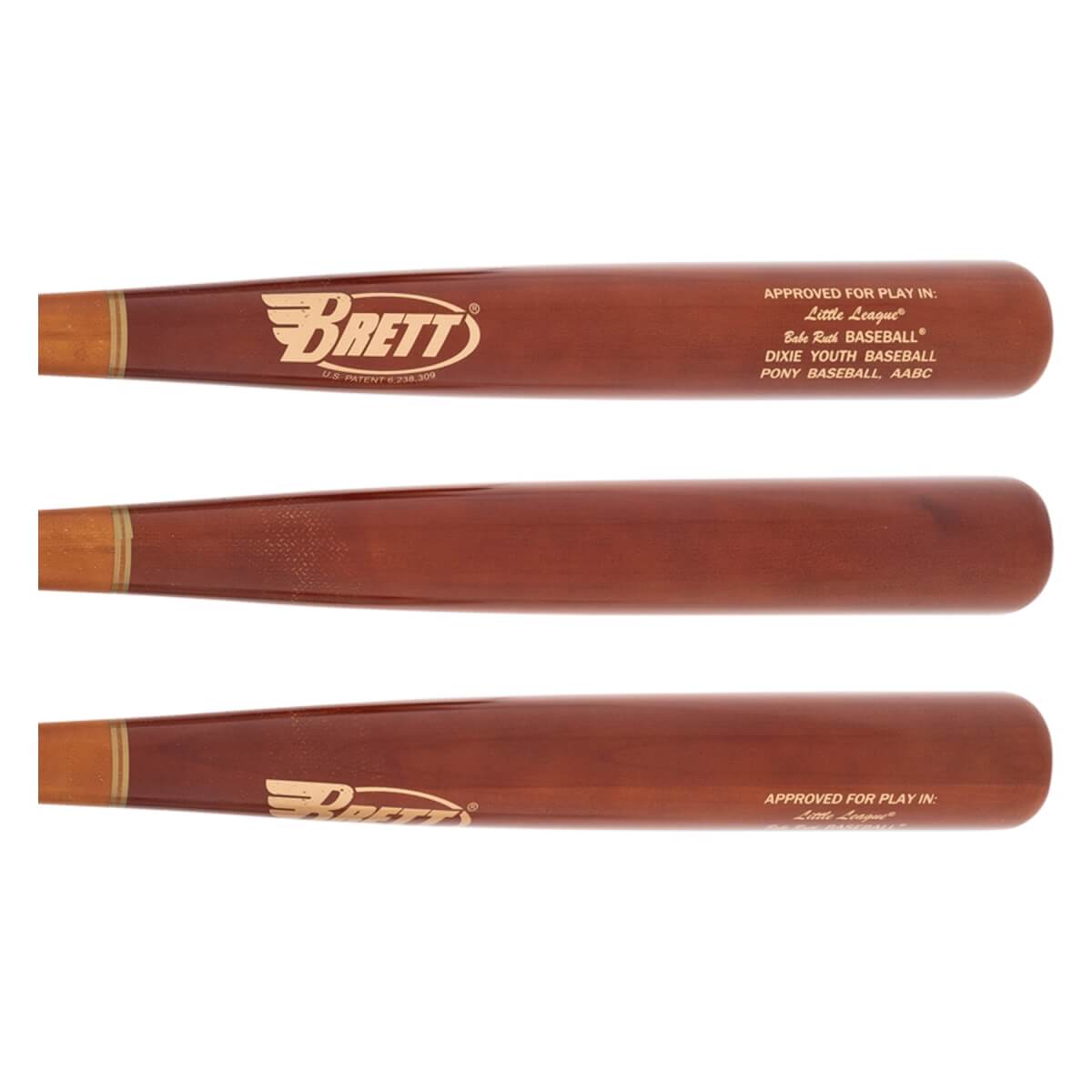 Brett Bros. Maple / Bamboo Wood Youth Baseball Bat MBY | JustBats.com