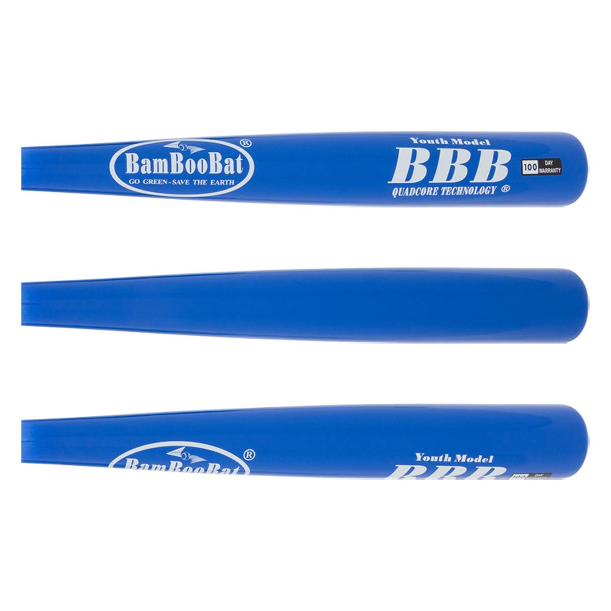 BamBooBat Bamboo Wood Youth Baseball Bat (YHWBU100D) | JustBats.com