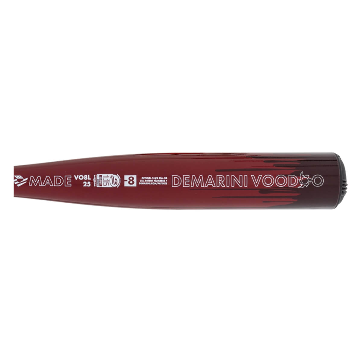 DeMarini Voodoo ONE -8 USSSA Baseball Bat: WBD2539010 | JustBats.com