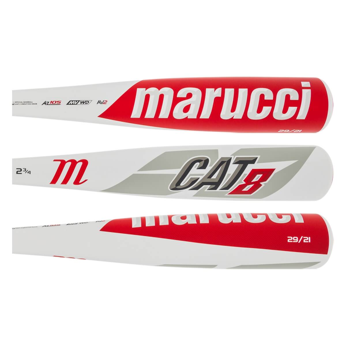 Marucci CAT8 -8 2 3/4" USSSA Baseball Bat (MSBC88) | JustBats.com