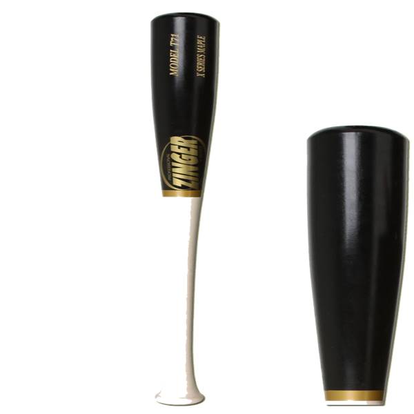 Zinger Bats Maple Wood Youth Baseball Bat: T71 Big Barrel *Demo ...