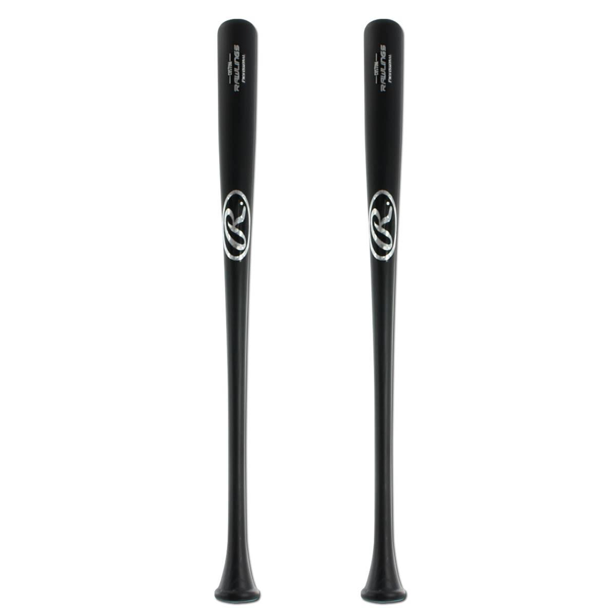 Bat Pack | Rawlings Professional Matte Ash Wood Baseball Bats PROANM253 ...