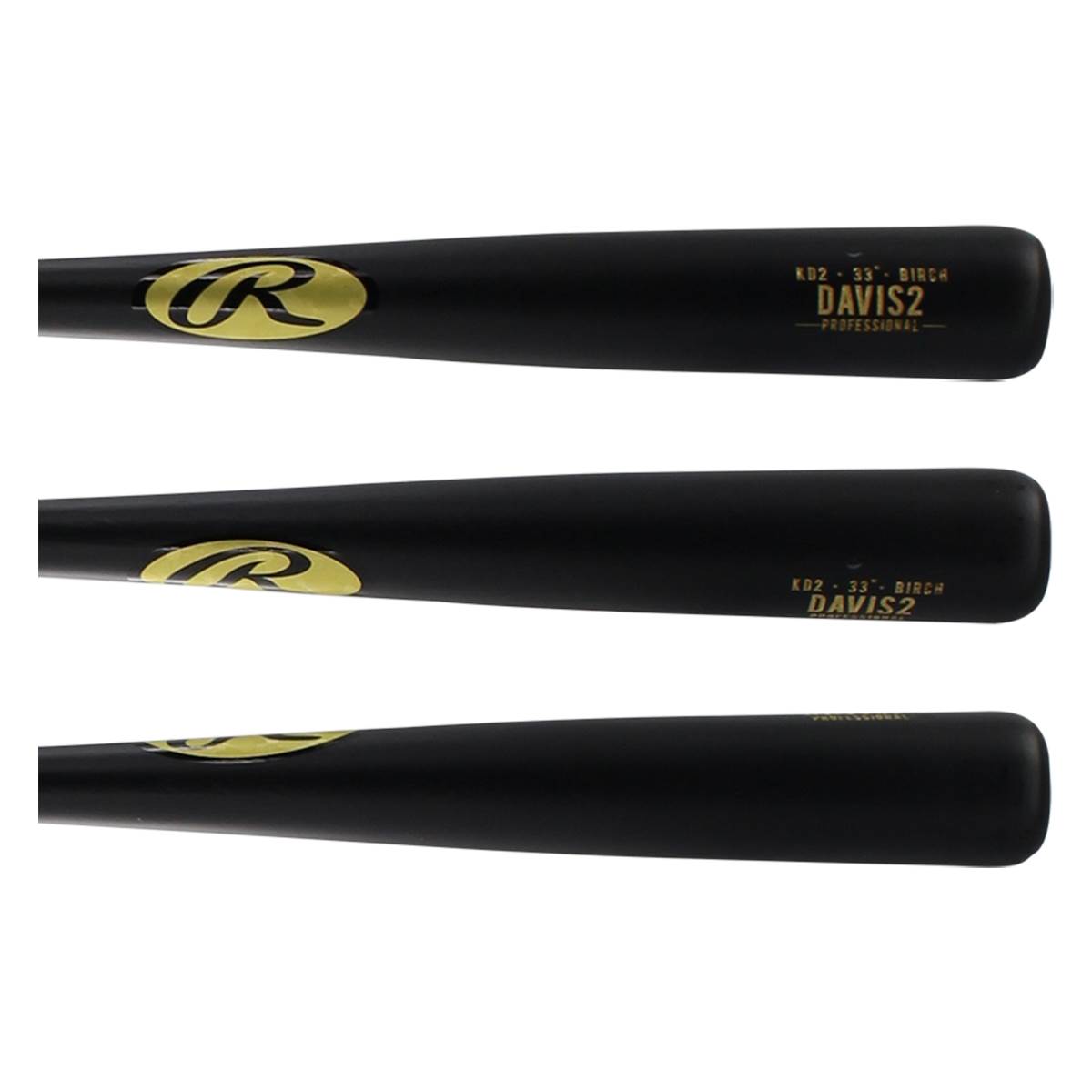 Rawlings Pro Label Khris Davis Birch Wood Baseball Bat (KD2PL ...