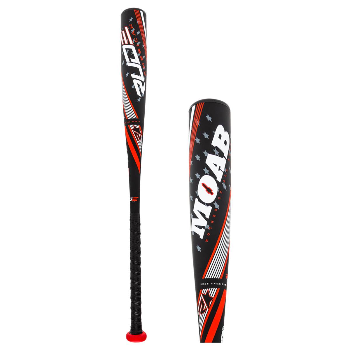 Rude American MOAB Power -5 2-5/8" USSSA Baseball Bat (SLMOAB5P19 ...