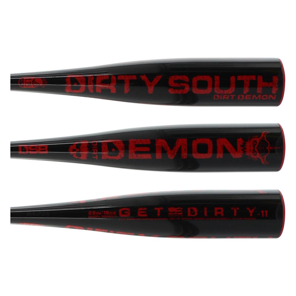 Dirty South Bats Dirt Demon -11 USSSA Baseball Bat (SL20DD11 ...
