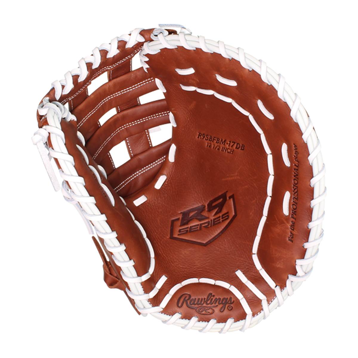 Rawlings R9 Series 12.5" Fastpitch First Base Mitt (R9SBFBM-17DB ...