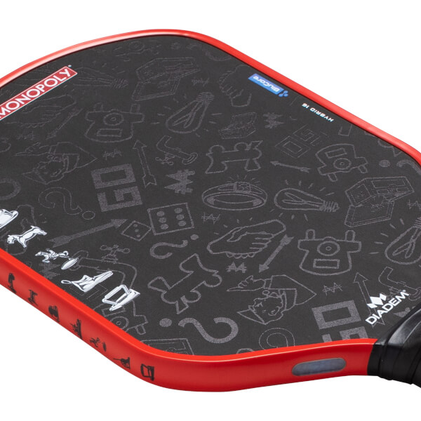 Diadem Edge BluCore Hybrid Carbon Fiber Pickleball Paddle | JustPaddles.com