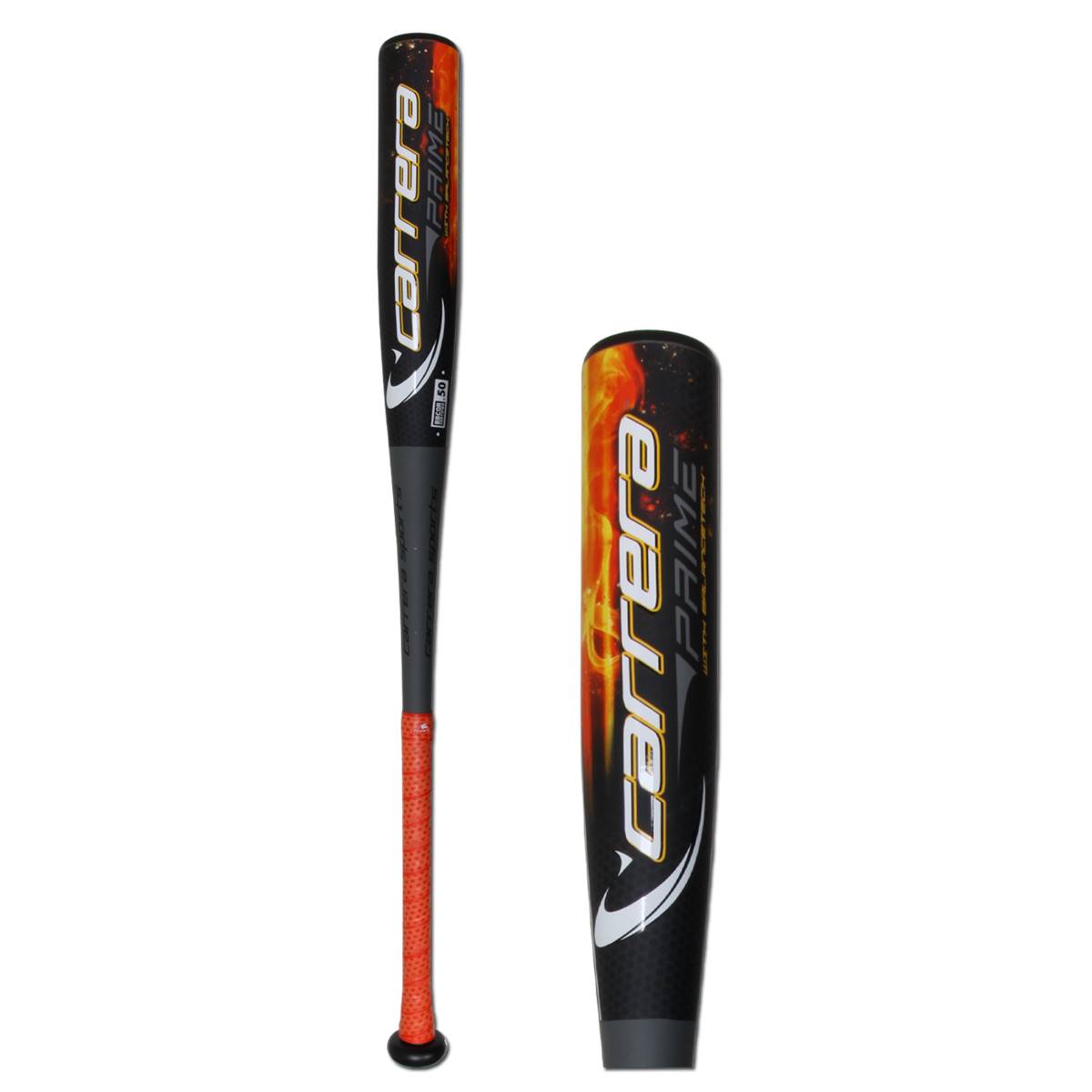 Carrera Prime BBCOR Baseball Bat w/ Lizard Skins Grip: PRIME-LIZ ...