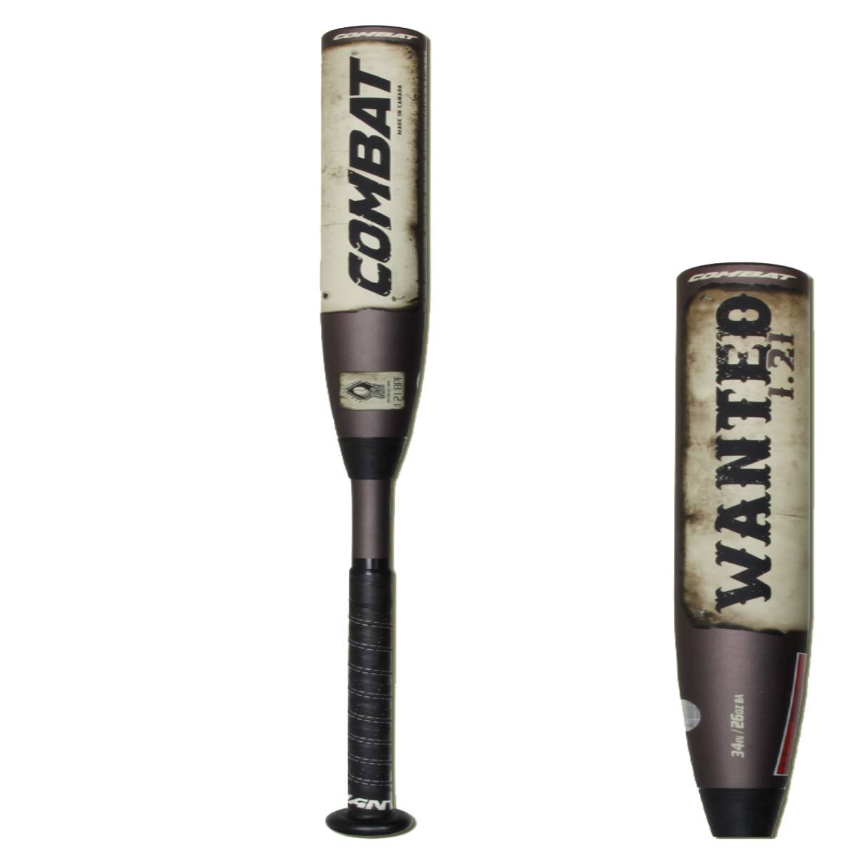 COMBAT Wanted Balanced Slow Pitch Softball Bat: WANSR1-B | JustBats.com