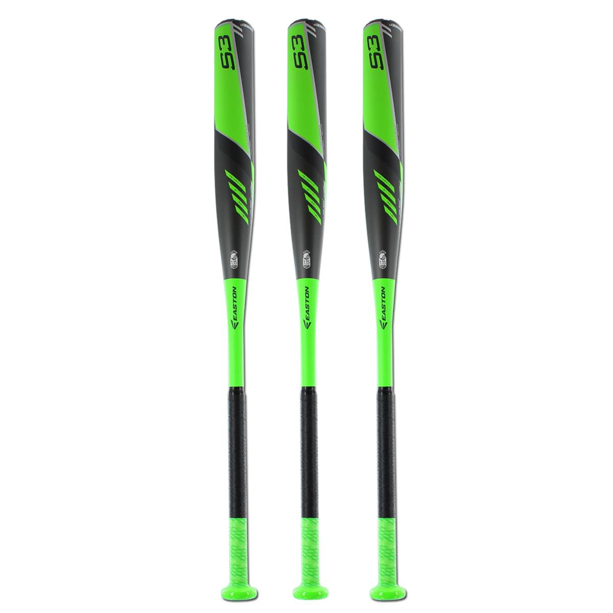 Bat Pack Easton S3 Youth Baseball Bat: YB16S313 3-Pack | JustBats.com