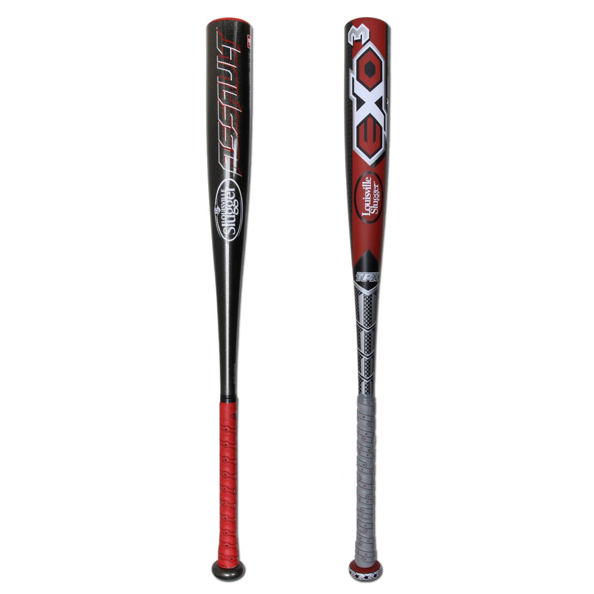 Bat Pack | Louisville Slugger Assault and Louisville Slugger EXOGRID 3 ...