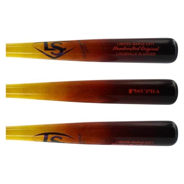 Louisville Slugger Supra Sunset Limited Edition Maple Wood Baseball Bat ...