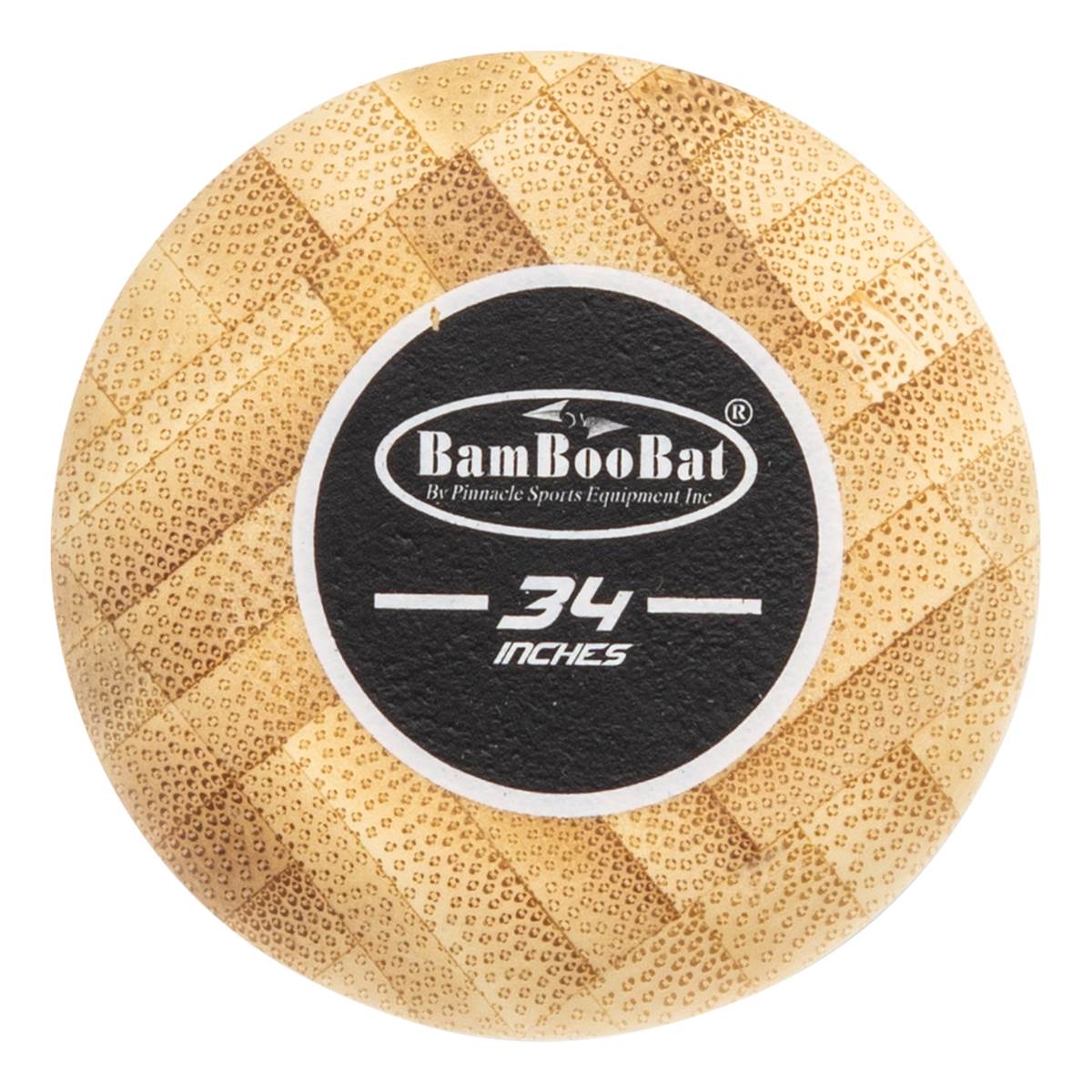 BamBooBat Bamboo Wood ASA Slow Pitch Softball Bat HNBB34S Natural/Black ...