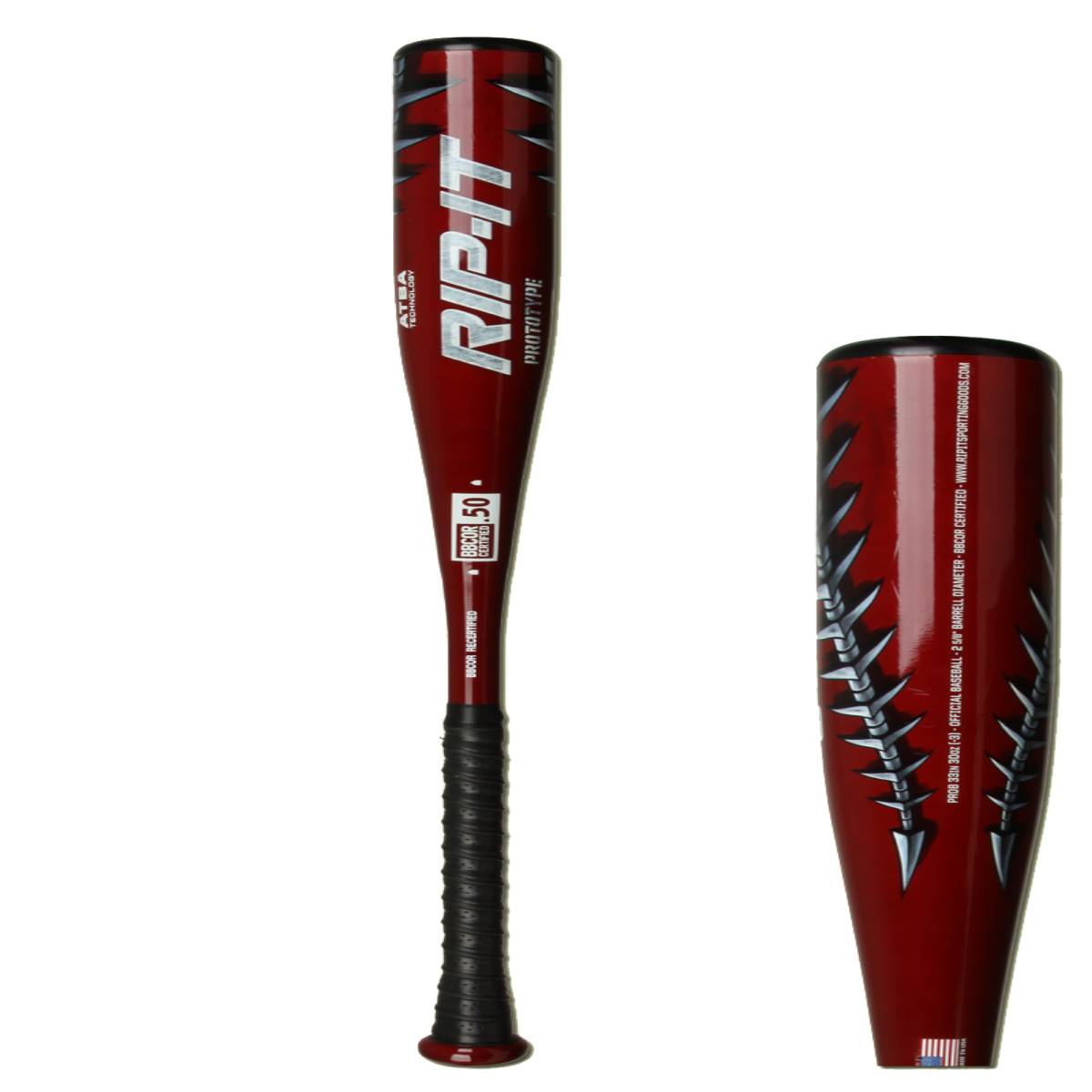RIP-IT Prototype -3 2 5/8" BBCOR Baseball Bat PROBR | JustBats.com