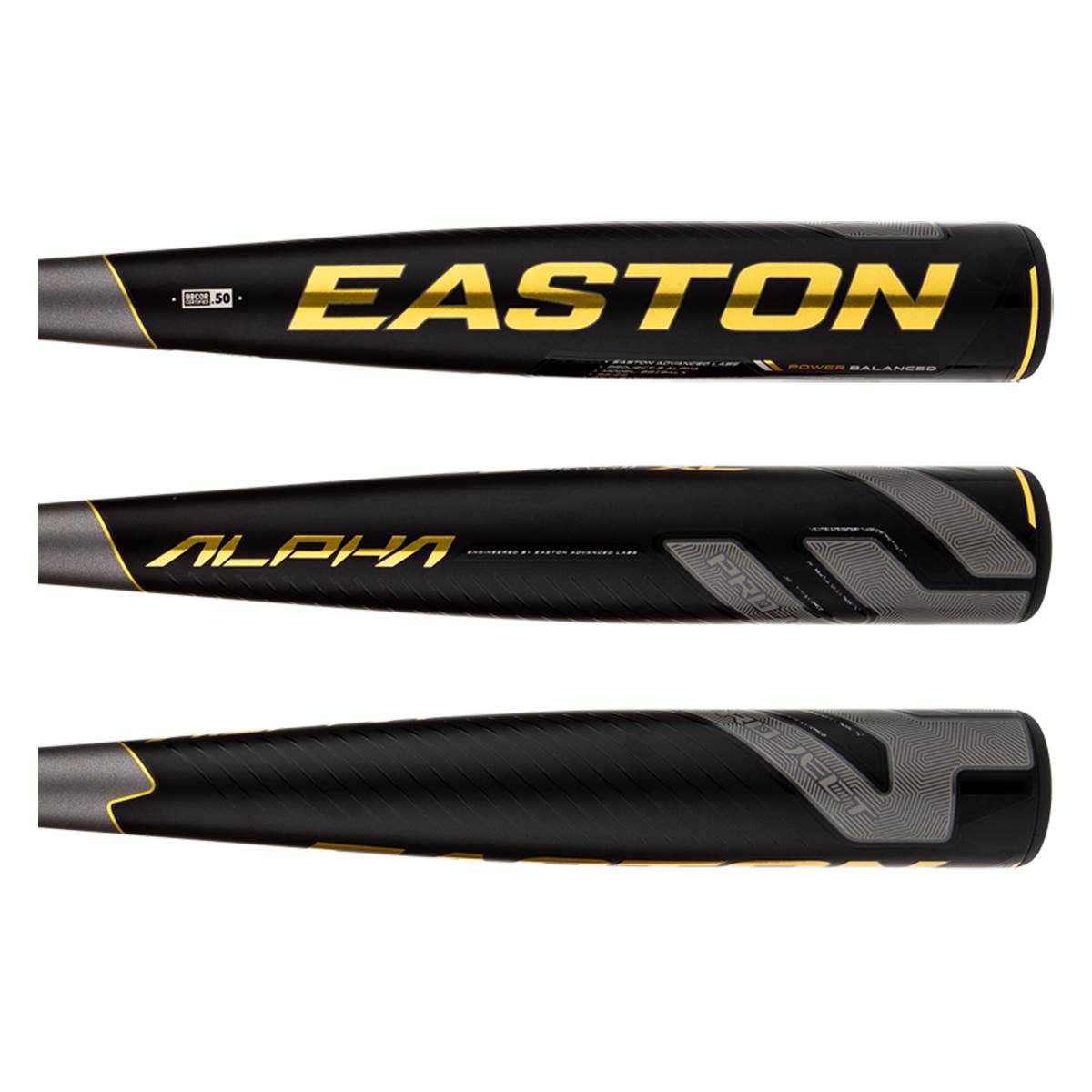 Easton Project 3 Alpha XL BBCOR Baseball Bat BB19ALX | JustBats.com