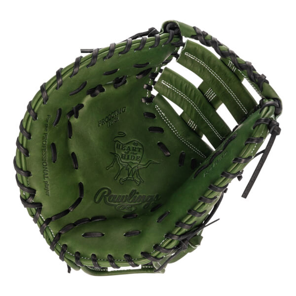 Rawlings Heart of the Hide Military Green 13" Baseball First Base Mitt ...