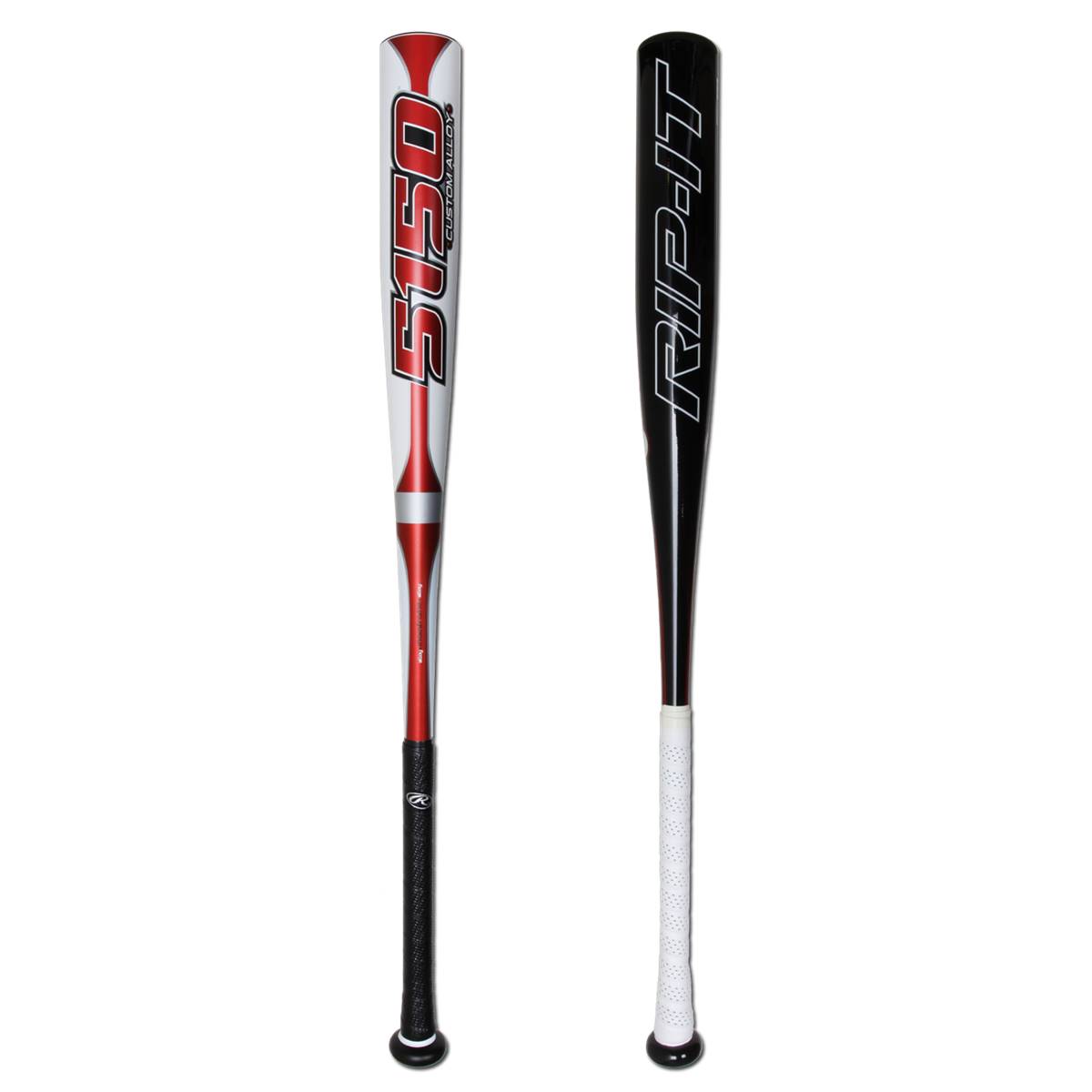 Bat Pack RIP-IT Prototype BBCOR and Rawlings 5150 Alloy BBCOR: B1403 ...