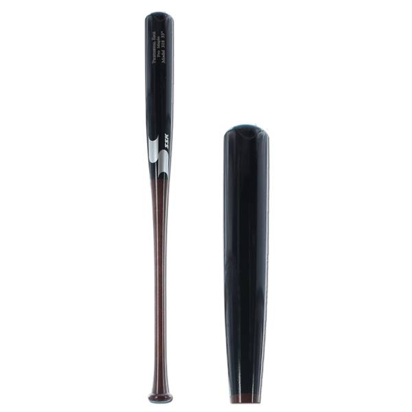 SSK Professional Edge Pro Maple Baseball Bat: 318 Mahogany/Black Adult ...