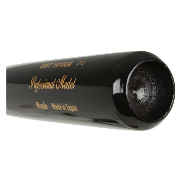 Zett Professional Model Maple Wood Baseball Bat: Z13M Natural/Black ...