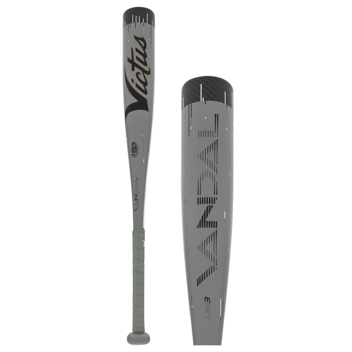 Victus Vandal Lev3 -10 USSSA Junior Big Barrel Baseball Bat: VJBBV3 ...