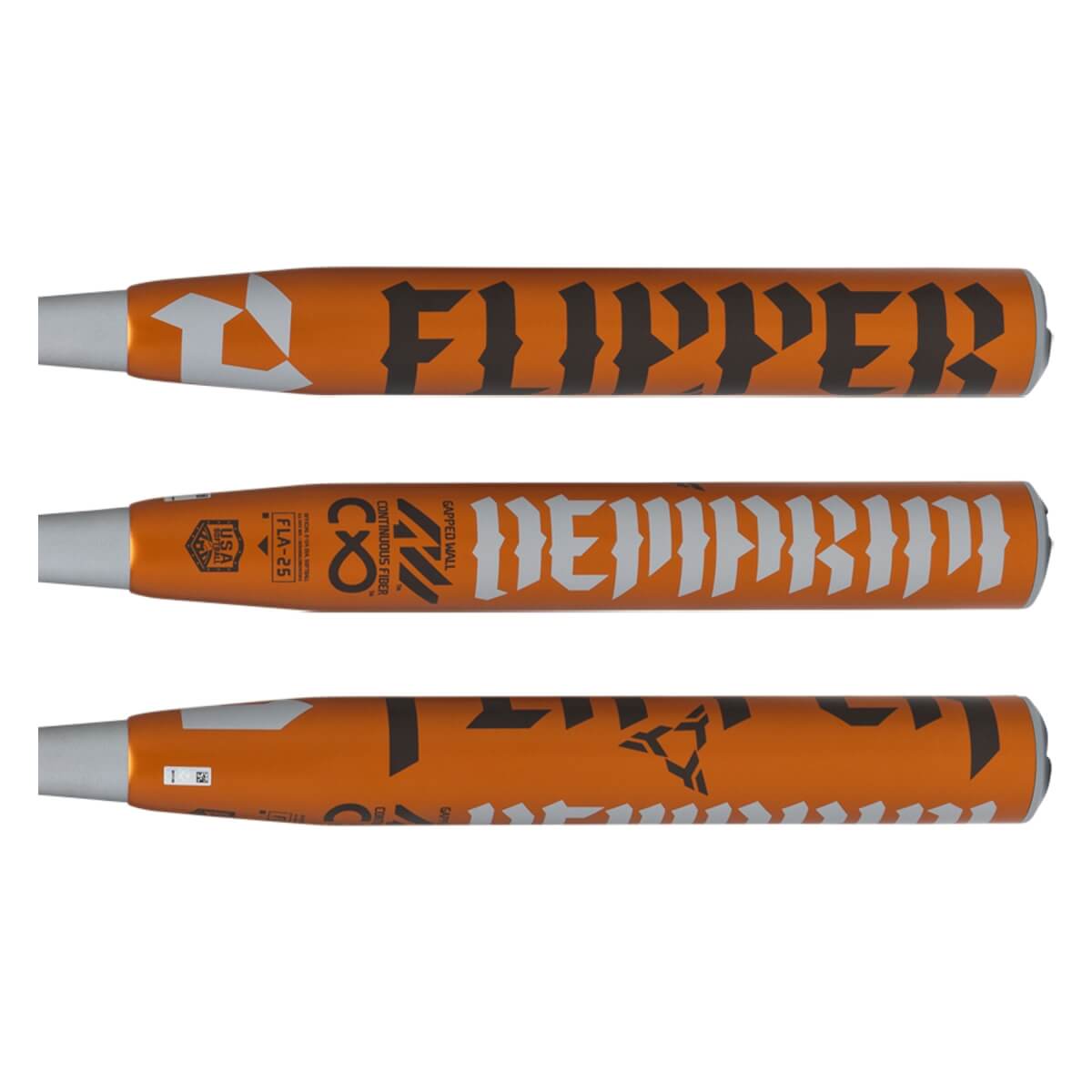 DeMarini Flipper USA 12" Endloaded USA Slow Pitch Softball Bat ...