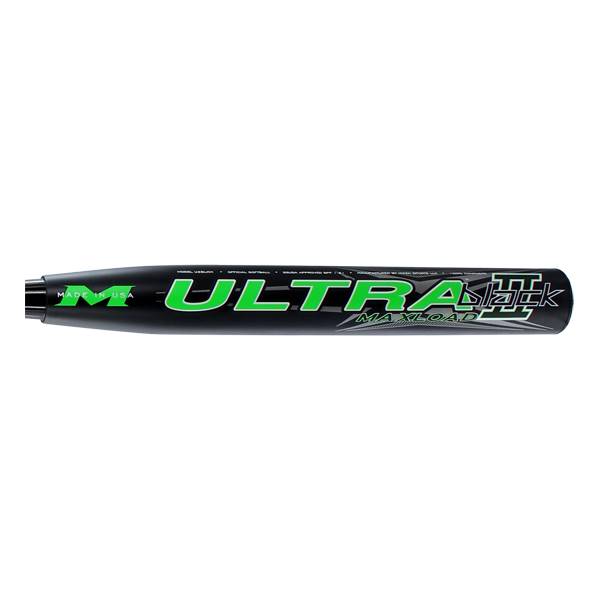 Miken Ultra II Black 14.5" Maxload Senior Slow Pitch Softball Bat ...